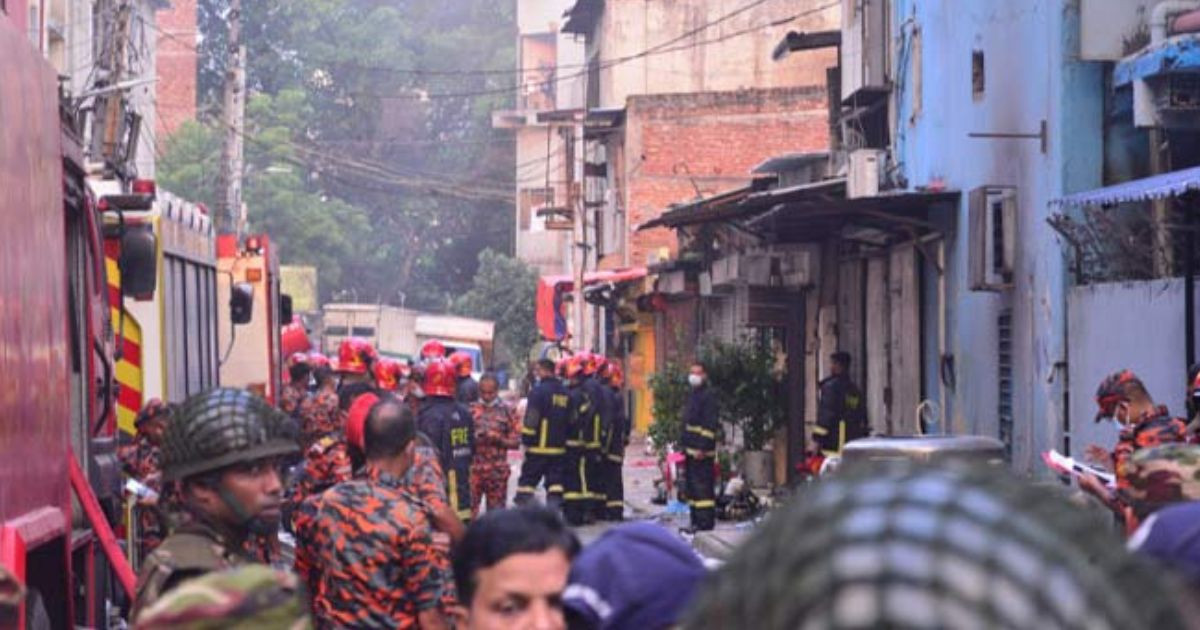 Illegal chemical warehouse behind deadly Dhaka fire - TGM-Misc