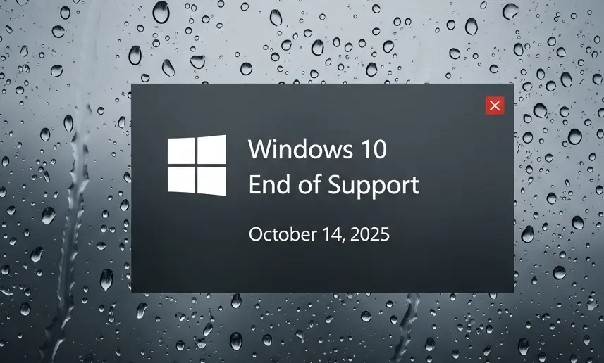 Windows 10 support ends October 14, 2025 - TGM-Misc